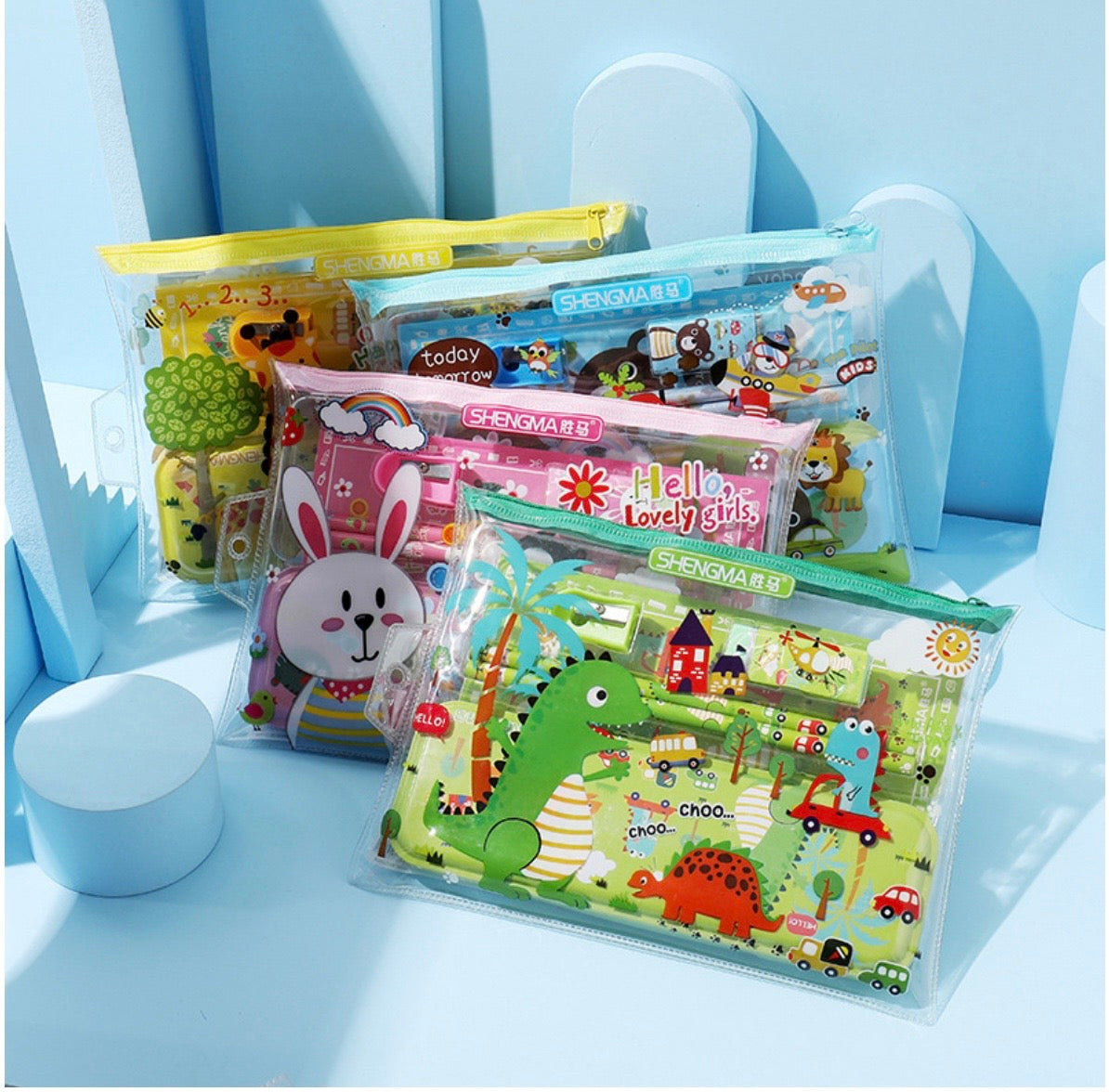 Stationery Pouch Set | Cute Pouch set – Stapleberry