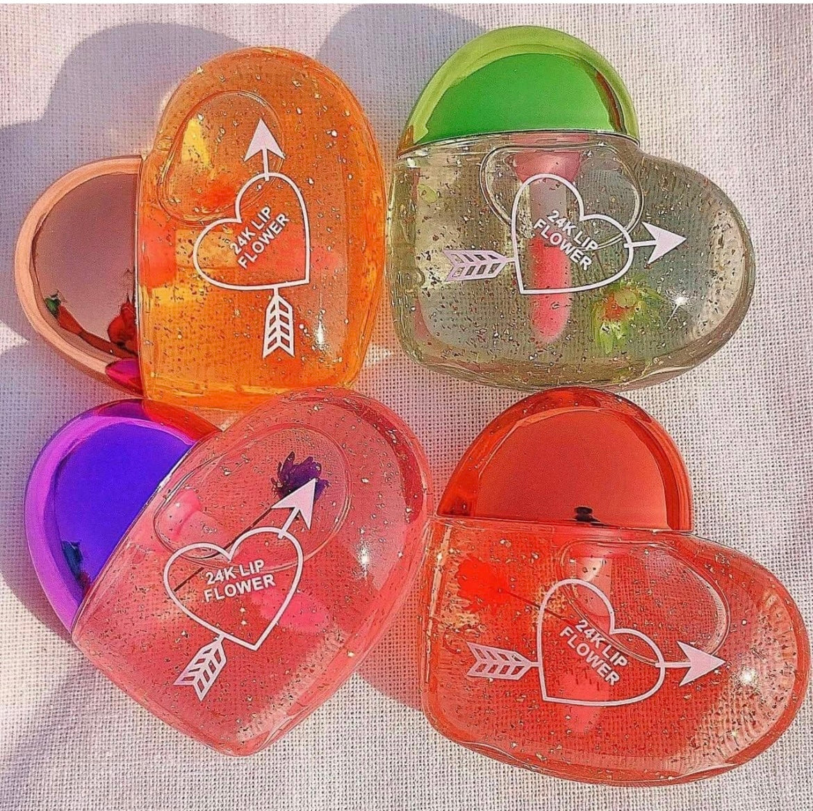 Heart Lip gloss | Cute Lip Gloss (1pc) – Stapleberry