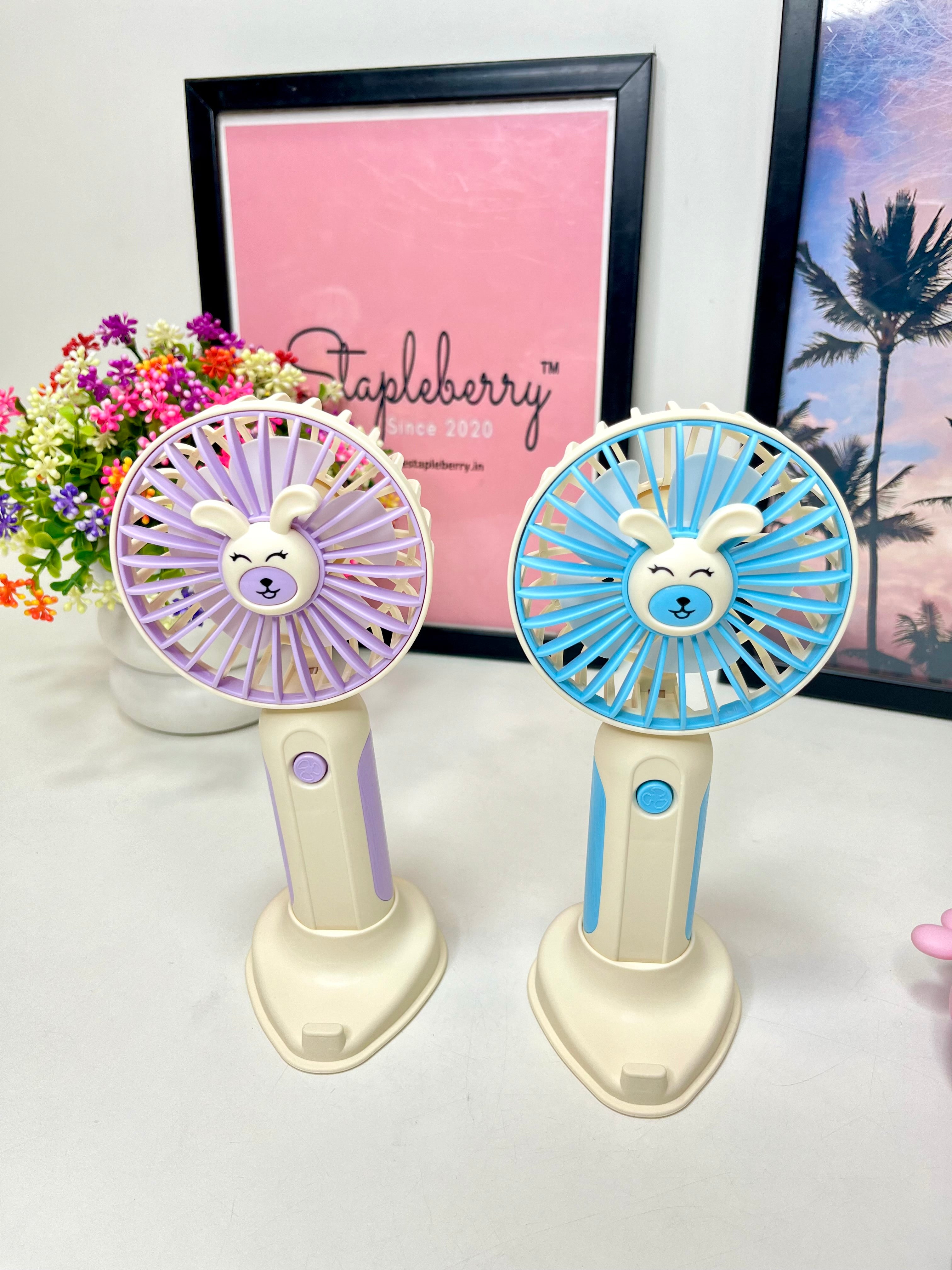 Portable Fan with Stand and Phone Holder | Quirky Fan – Stapleberry