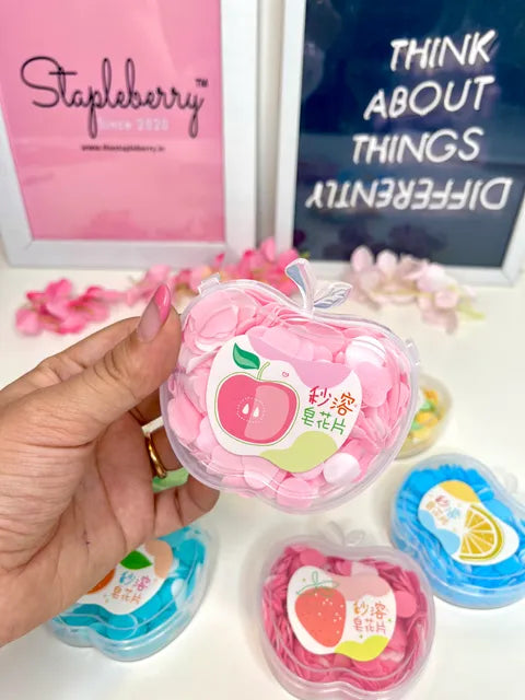 Apple paper soap box – Stapleberry