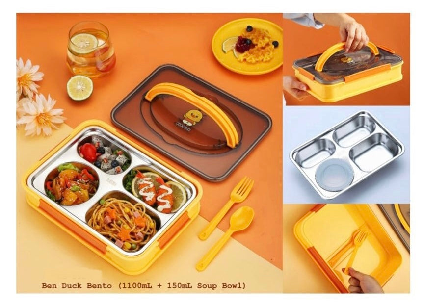 Bento benduck lunch box| Stainless steel lunchbox | – Stapleberry