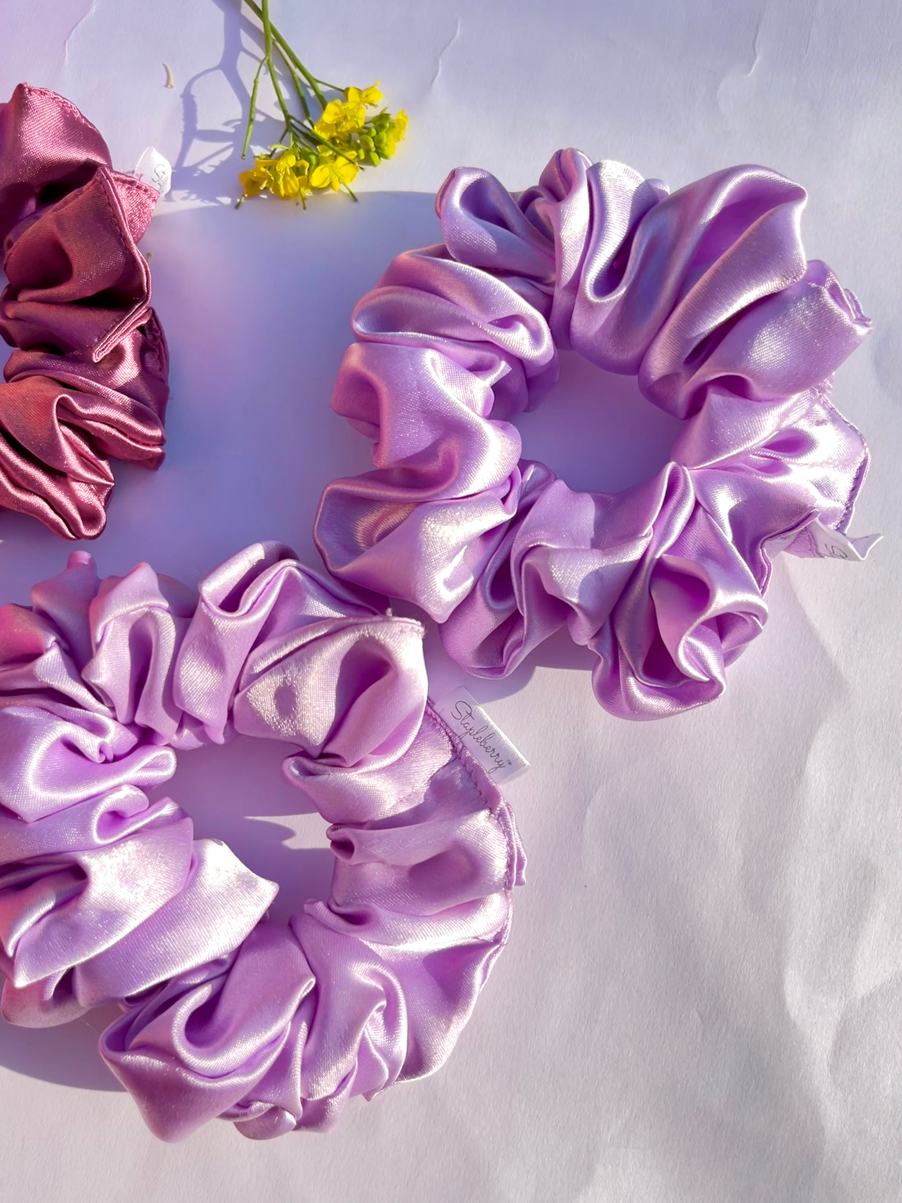 Lavender scrunchie – Stapleberry