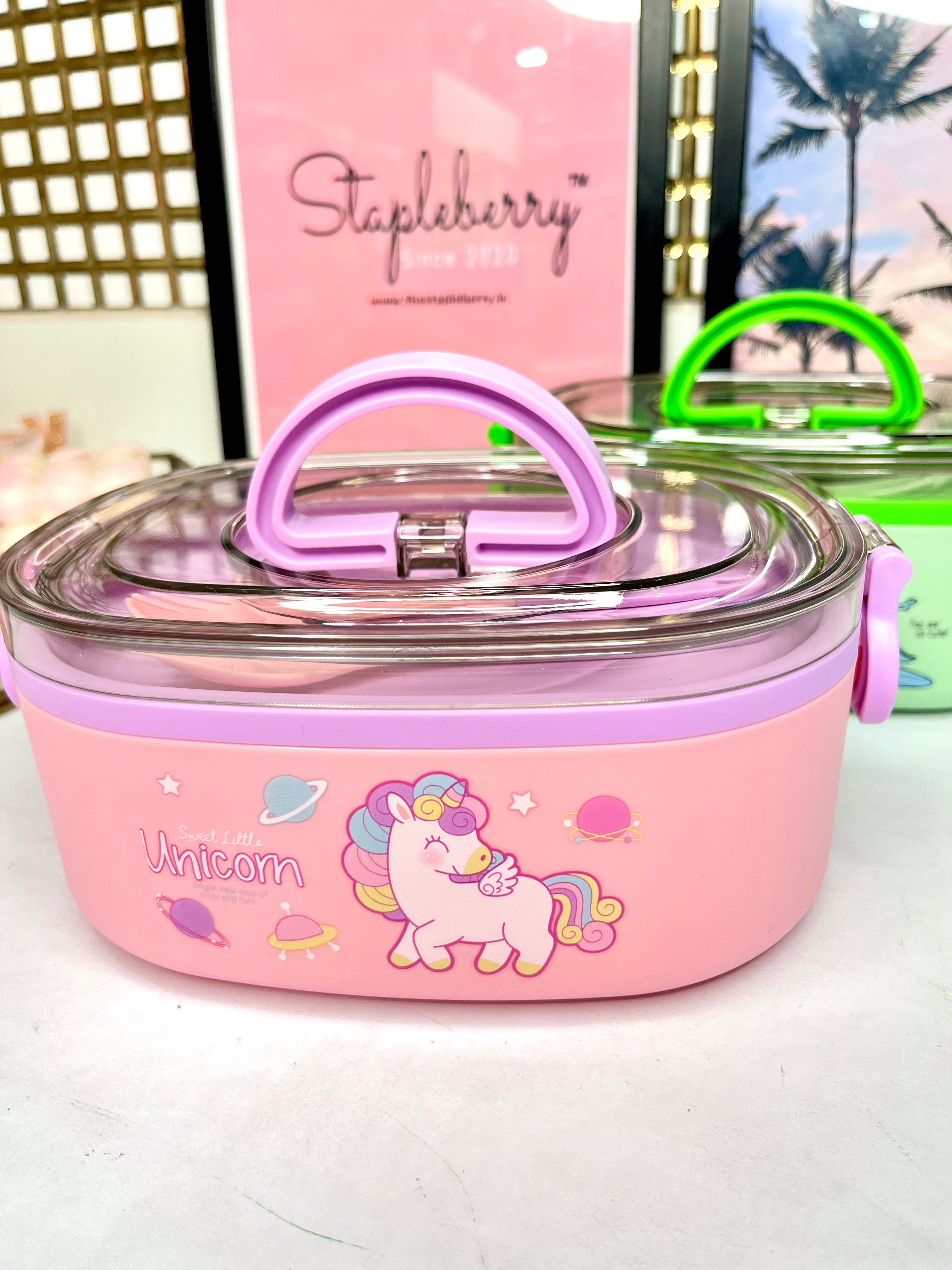 Quirky Steel Lunch Boxes | Unicorn Lunch Box | Dino Lunch box – Stapleberry